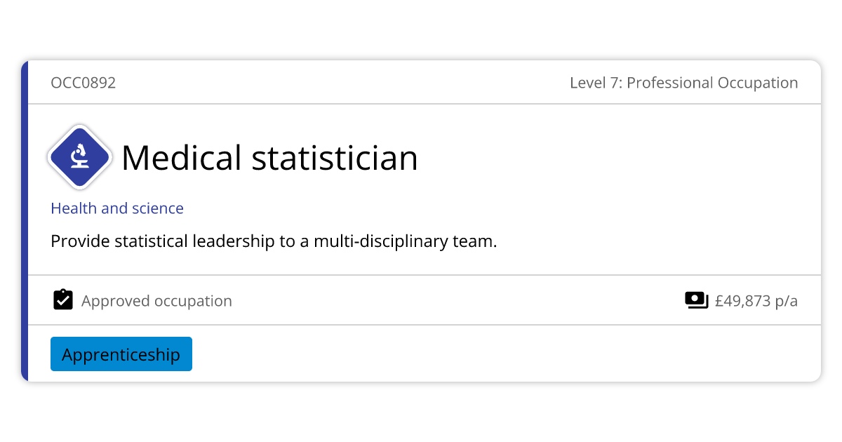 Medical statistician
