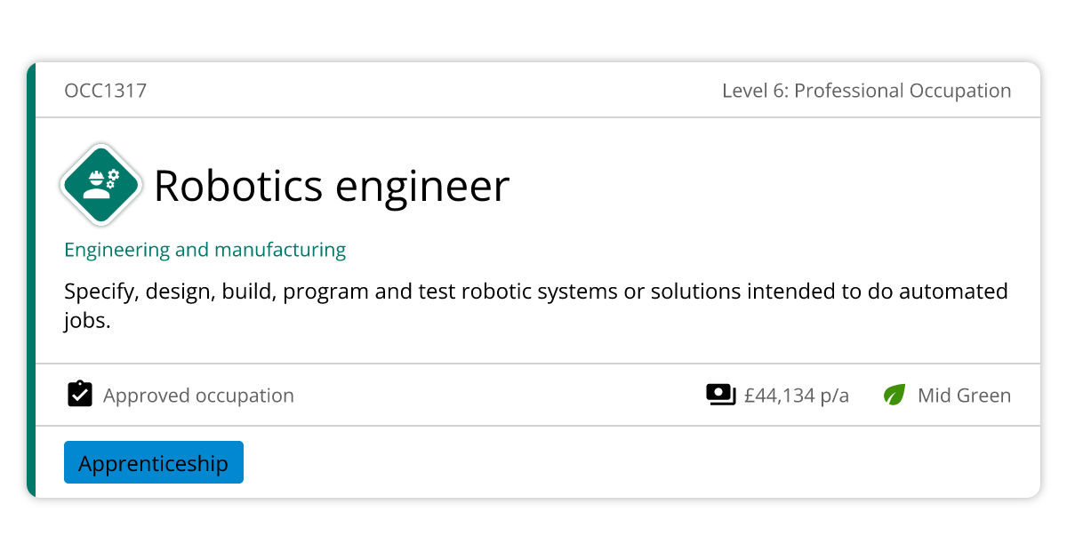 Robotics engineer